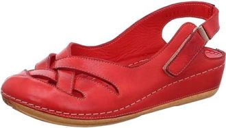 Gemini Sandales Mode Femme 336511-02, Pointure:40 EU, La Couleur:Rouge