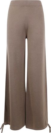 Max Mara Femme, Pantalons, Beige, Taille: 36 FR Wide Pantalons