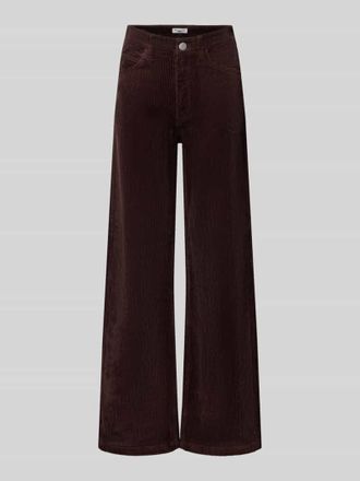 Marc O'Polo Denim Wide Leg Cordhose aus Baumwoll-Mix Modell Tomma