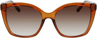 Ferragamo Femme, Accessoires, Brun, Taille: ONE Size Sf1026S-261 Lunettes de soleil