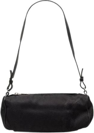Saint Laurent Sac bandouli&egrave;re en nylon pr&eacute;-poss&eacute;d&eacute; - Femme - Pre-owned - Noir - Taille: ONE Size