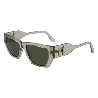 Karl Lagerfeld Braune eingespritzte Sonnenbrille