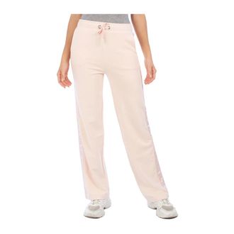Emporio Armani Femme, Pantalons, Rose, Taille: 46 FR Straight Pantalons
