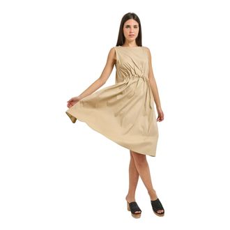 iBlues Damen, Kleider, Beige, XLGr&ouml;&szlig;e