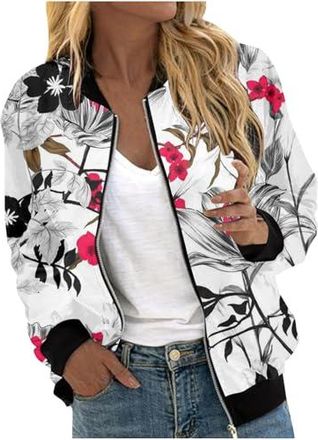 Generic Blouson Bomber Femme, Vestes Sport Femme, Sweat Capuche Femme Zippé, Costume Imprimé Manches Longues Yoga Grande Taille Basic Pas Cher Top Sport Femme