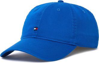 Tommy Hilfiger Cap Tommy Hilfiger Th Flag Soft 6 Panel Cap AM0AM14099 Blau