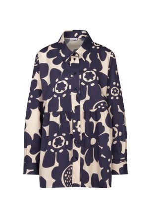 Seidensticker Damen Hemdbluse - Fashion Bluse - Regular Fit - Hemdblusenkragen - Langarm - 100% Baumwolle