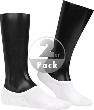Tommy Hilfiger Herren Sneakersocken wei&szlig; Baumwolle unifarben