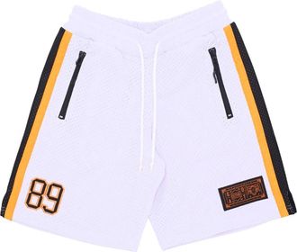 Dolly Noire Wei&szlig;e Basketball Playmaker Shorts - - Sport - Herren - Wei&szlig; - L