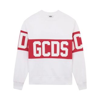 GCDS Sweatshirt - - Sweatshirts & Hoodies - Herren - Rot - L