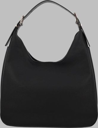 Michael Michael Kors Womens Hobo Bag Nolita Black Leather Shoulder