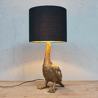 Chehoma Chehoma - Lampe Howard patine dorée 65x31cm