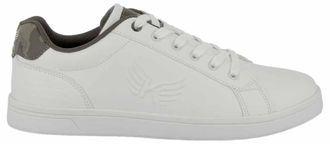 Kaporal Kaporal Herren Darly Tennisschuhe, Wei&szlig;, Khaki, Camo, 43 EU