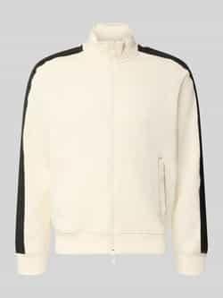 A|X Armani Exchange Regular Fit Sweatjacke aus Baumwoll-Mix Modell Felpa