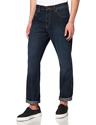 Wrangler Herren Regular Fit Jeans, Blau (Darkstone), W38/L34