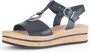Gabor Sandales à plateforme pour femme, Noir 27., 39 EU, 44.562