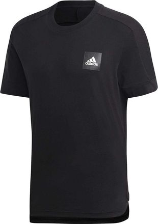 adidas Herren ID 3-Streifen T-Shirt, Black, L