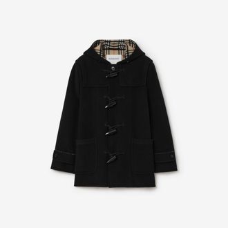 Burberry Duffle-coat court Harrogate en laine, Size: 46