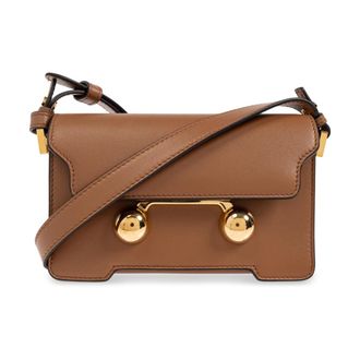 Marni Femme, Sacs, Brun, Taille: ONE Size Sac Bandoulière Trunkaroo Mini