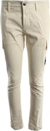 Stone Island Homme, Pantalons, Blanc, Taille: W33 Tapered Pantalons