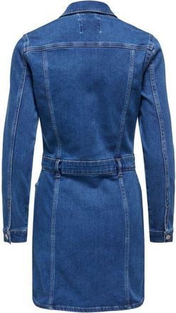 Only Jeanskleid ONLELLEN L/S SHORT STRETCH DNM DRESS PIM slim fit
