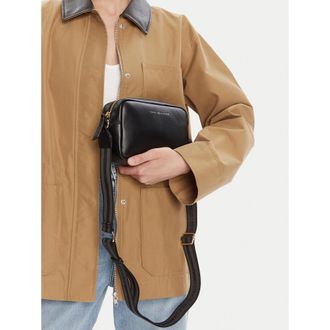 Tommy Hilfiger Handtasche Tommy Hilfiger Th Logotape AW0AW17689 Schwarz