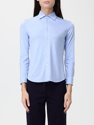 Circolo 1901 Chemise classique &agrave; manches longues et coupe slim en coton avec col classique