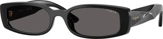 Vogue Eyewear Vogue - Lunettes de soleil rectangulaires Vo5725Su - Femme - Accessoires - Noir - Taille: 54 MM