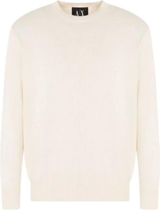 A|X Armani Exchange Homme, Pulls, Beige, Taille: XS Pull ras du cou