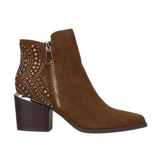 Alma En Pena Stiefelette mit Strassnieten - - Shoes - Damen - Braun - 37 EU