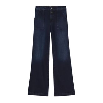 Closed Ausgestellte Jeans aus hochwertigem Denim - - Jeans - Damen - Blau - W27