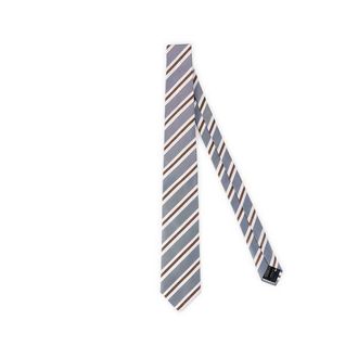 Au Printemps Paris Cravate &agrave; rayures en soie