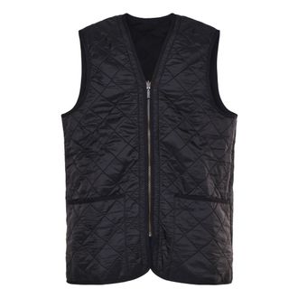 Barbour Schwarze Polarquilt Waistcoat Jacke - - Jackets - Herren - Schwarzk - S