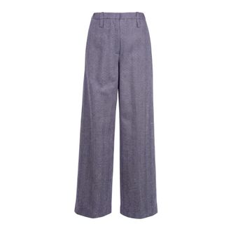 Liviana Conti Weite Hosen - - Trousers - Damen - Lila - M