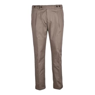 Berwick 1707 Homme, Pantalons, Brun, Taille: M Pantalon Classico