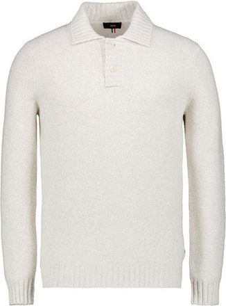 Cinque Herren Troyer beige Baumwolle unifarben
