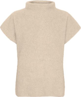 BTF-CPH Cashmere Raccoon SS Pullover - - Knitwear - Damen - Beige - XS