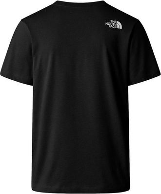 The North Face T-Shirt Evolution Half Dome Regular Tee mit geripptem Rundhalsausschnitt