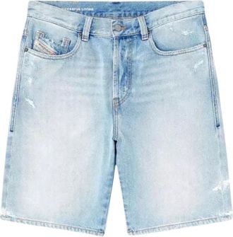 Diesel Homme, Shorts, Bleu, Taille: W34 Denim Shorts