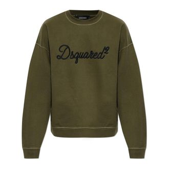 Dsquared2 Logo Sweatshirt - - Sweatshirts & Hoodies - Herren - Gr&uuml;n - S