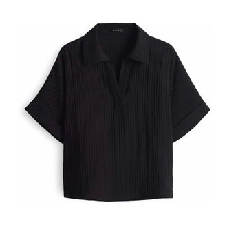 OPUS Damen, Blusen & Hemden, Schwarzk, MGr&ouml;&szlig;e