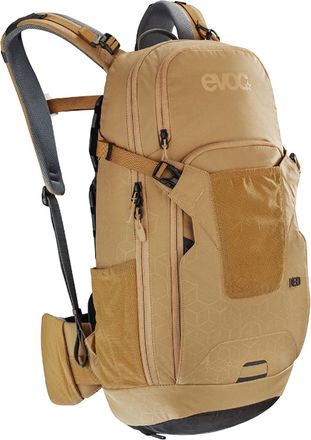 Evoc NEO 16l Protektor Rucksack Fahrradrucksack Backpack (TÜV/GS-zertifizierte AIRSHIELD Protektortechnologie, 360° Belüftung, inkl. Regenhülle), Größe: S/