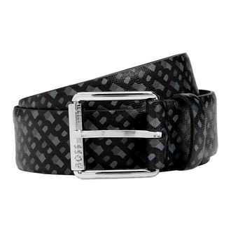 HUGO BOSS Roll-Bmono-S-St G&uuml;rtel - - Accessories - Herren - Schwarzk - 105 CM