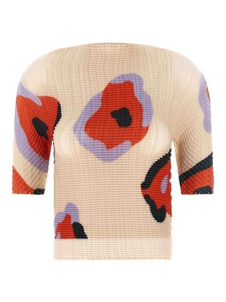 Issey Miyake Top - Beige