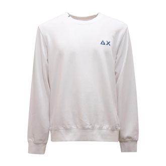 Sun 68 Basic Fleece Sweatshirt - - Sweatshirts & Hoodies - Herren - Wei&szlig; - L
