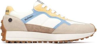 Refresh Sneakers Femme Beige - Chaussures Confortables et polyvalentes - Mode d&eacute;contract&eacute;e - Mod&egrave;le 17503803 (Taille39)