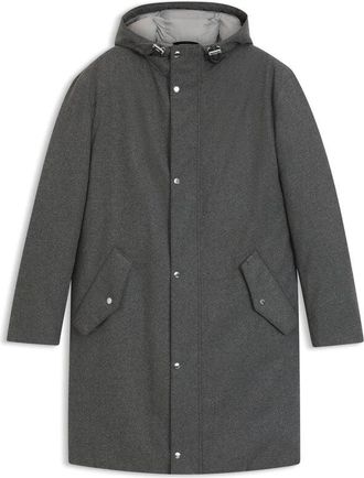 BOSS Herren Mantel mit Wolle P-JARED-HD-PAD-254F