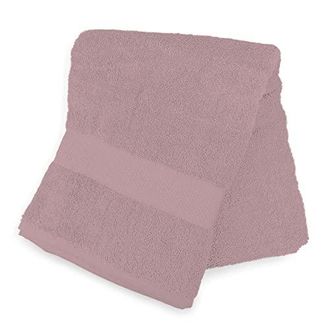 Soleil d'Ocre Lagune Drap de Bain, Coton 500 GR/m2, Rose, 100x140 cm