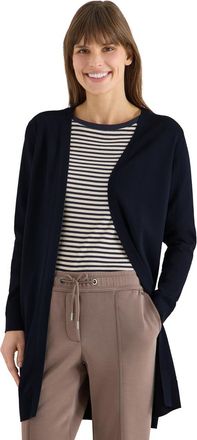 Cecil Langer Basic Cardigan universal Blue XXL
