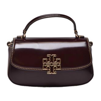 Tory Burch Britten Smooth Mini Top - - Bags - Damen - Lila - ONE SIZE